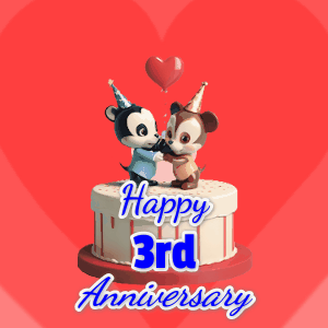 3 Year Anniversary GIF 5