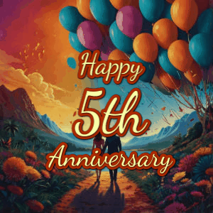 5 Year Anniversary GIF 18