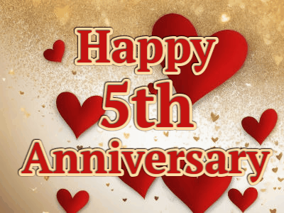 5 Year Anniversary GIF 8