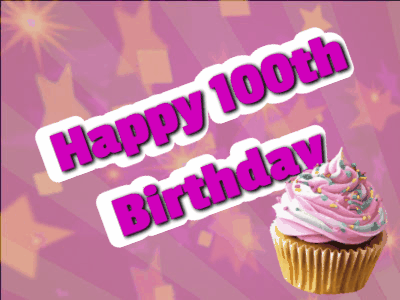 Happy 100th Birthday GIF 108