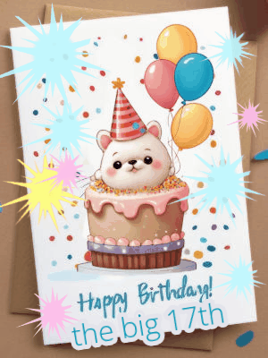 Happy 17th Birthday GIF 145