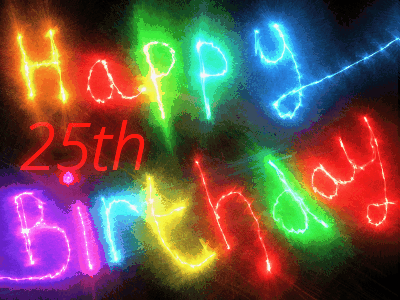 Happy 25th Birthday GIF 130