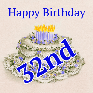 Happy 32 Birthday GIFs