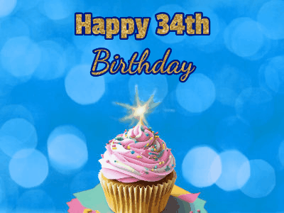 Happy 34th Birthday GIF 17