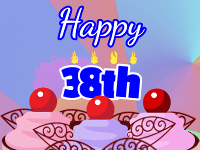 Happy 38th Birthday GIF 165