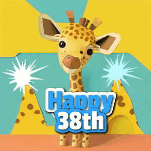 Happy 38th Birthday GIF 31