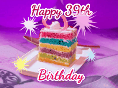 Happy 39th Birthday GIF 141
