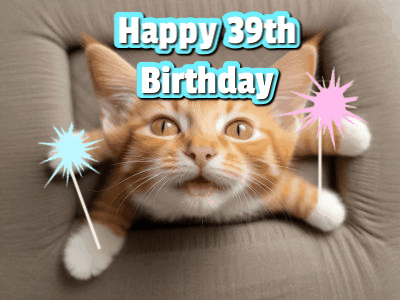 Happy 39th Birthday GIF 50