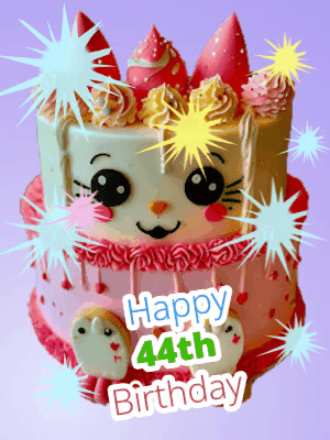 Happy 44th Birthday GIF 128