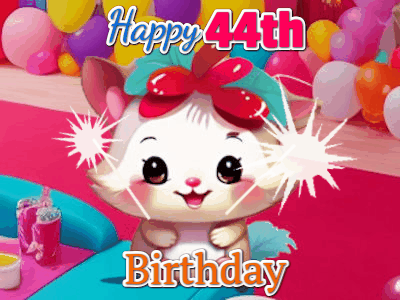 Happy 44th Birthday GIF 135