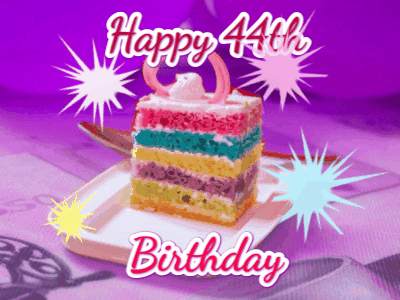 Happy 44th Birthday GIF 141
