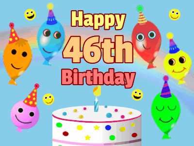 Happy 46th Birthday GIF 1