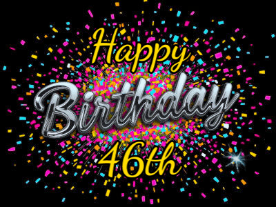 Happy 46th Birthday GIF 161