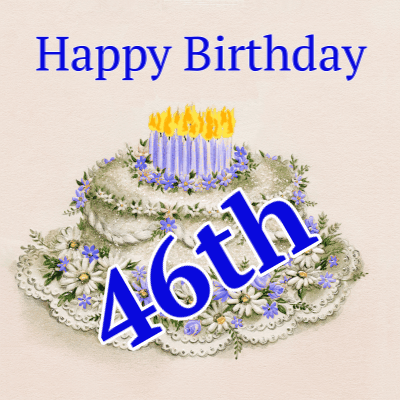 Happy 46th Birthday GIF 5