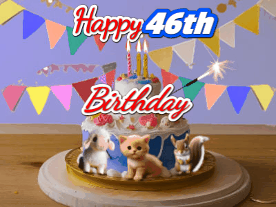 Happy 46th Birthday GIF 79