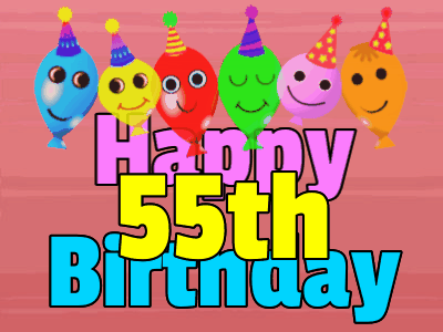 Happy 55th Birthday GIF 114
