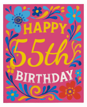 Happy 55th Birthday GIF 163