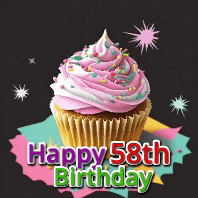 Happy 58th Birthday GIF 94