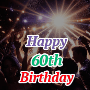 Happy 60th Birthday GIF 147