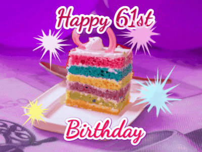 Happy 61st Birthday GIF 141