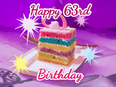 Happy 63rd Birthday GIF 141