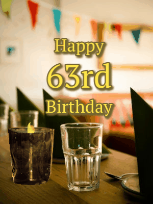 Happy 63rd Birthday GIF 4