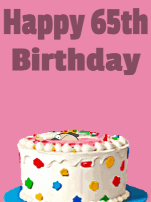 Happy 65th Birthday GIF 109