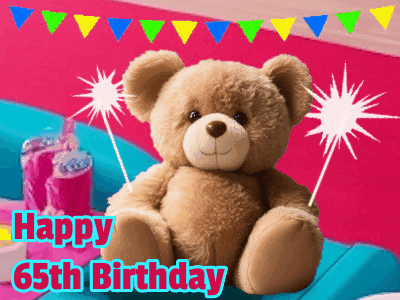 Happy 65th Birthday GIF 8