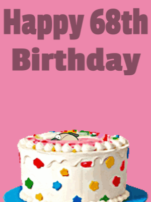 Happy 68th Birthday GIF 109