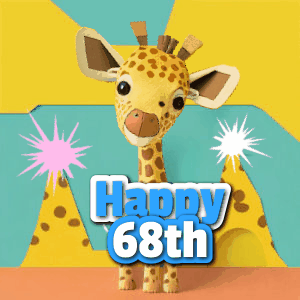 Happy 68th Birthday GIF 31