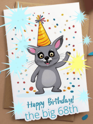 Happy 68th Birthday GIF 51
