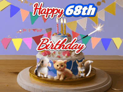 Happy 68th Birthday GIF 79