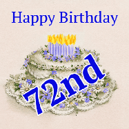 Happy 72 Birthday GIFs