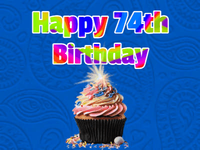 Happy 74th Birthday GIF 146