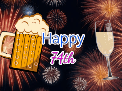Happy 74th Birthday GIF 152
