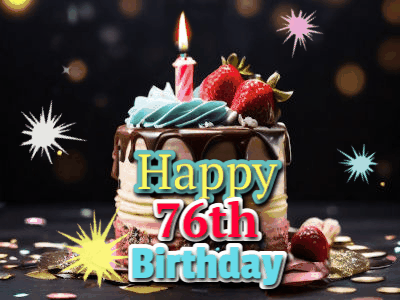 Happy 76th Birthday GIF 52