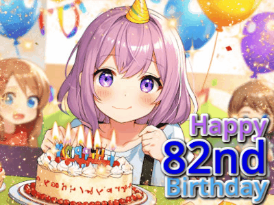 Happy 82nd Birthday GIF 156