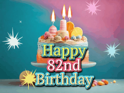 Happy 82nd Birthday GIF 74