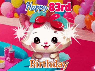 Happy 83rd Birthday GIF 135