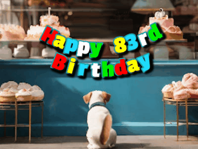 Happy 83rd Birthday GIF 18
