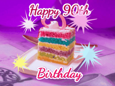 Happy 90th Birthday GIF 141