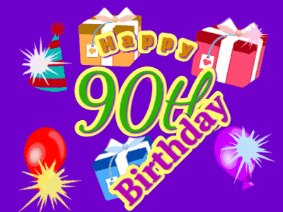 Happy 90th Birthday GIF 23
