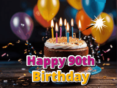 Happy 90th Birthday GIF 30