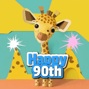 Happy 90th Birthday GIF 31