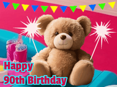 Happy 90th Birthday GIF 8