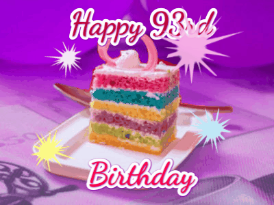 Happy 93rd Birthday GIF 141