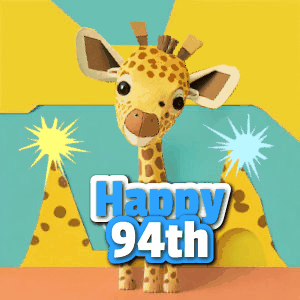 Happy 94th Birthday GIF 31