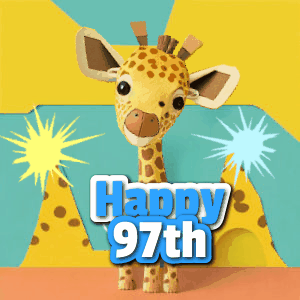 Happy 97th Birthday GIF 31