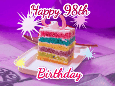 Happy 98th Birthday GIF 141