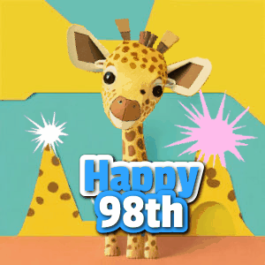 Happy 98th Birthday GIF 31
